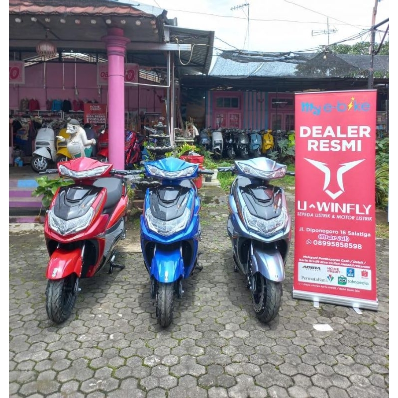 Jual Motor Listrik U-Winfly Type Blue Whale | Shopee Indonesia