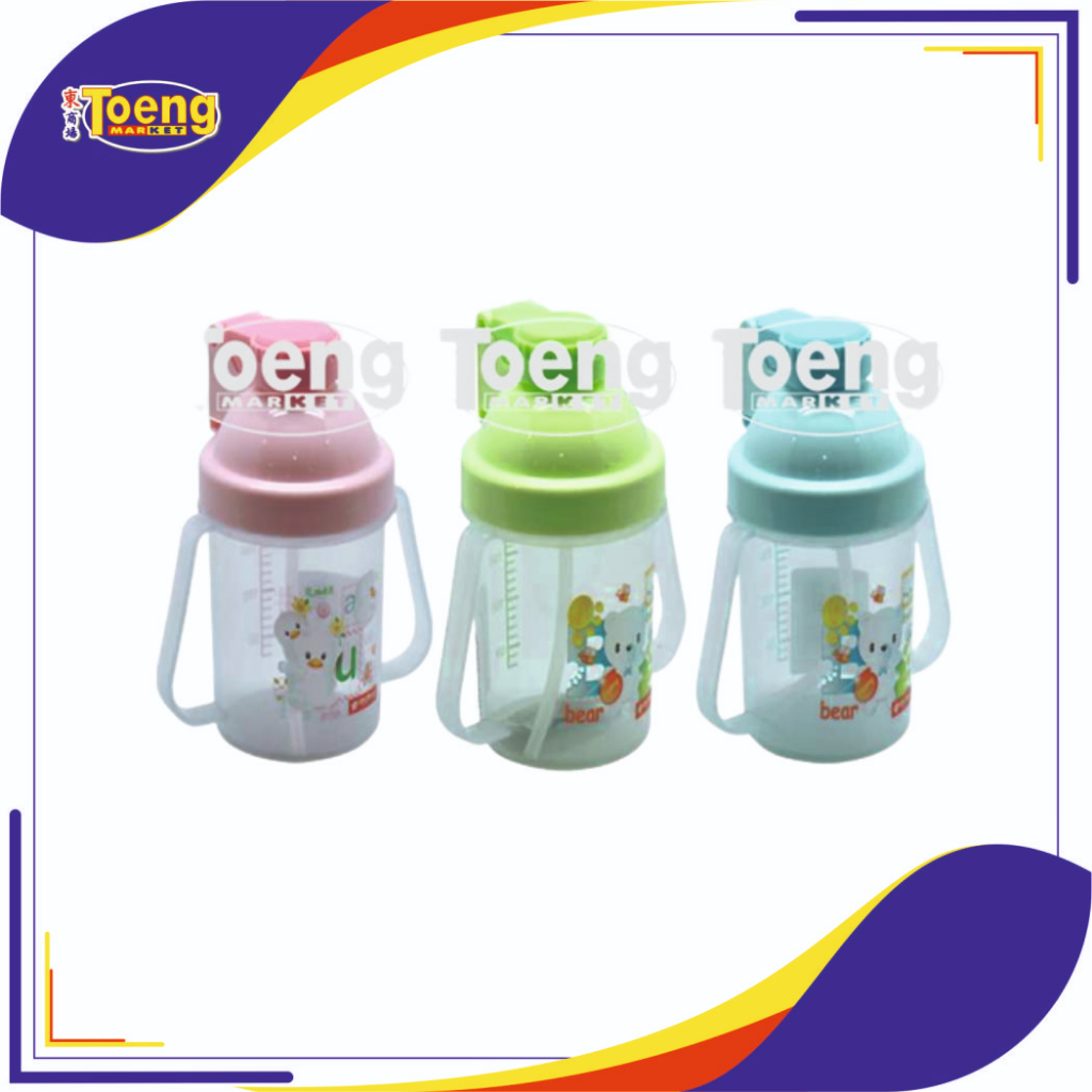 Jual BOTOL MINUM ANAK PLASTIK GOGO MUG 250 ML LIONSTAR 020954 | Shopee ...