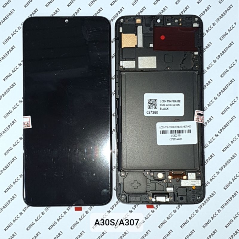 Jual LCD TOUCHSCREEN PLUS FRAME SAMSUNG GALAXY A30S A307 A307F OLED2 ...