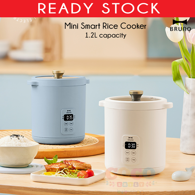 Jual BRUNO BZK-D02 Japan Smart Mini Rice Cooker Multi-functional 1.2L ...