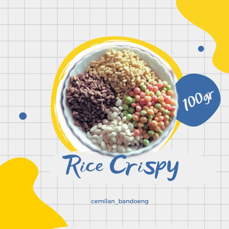 Jual ANEKA RICE CRISPY KEMASAN 100GR | Shopee Indonesia