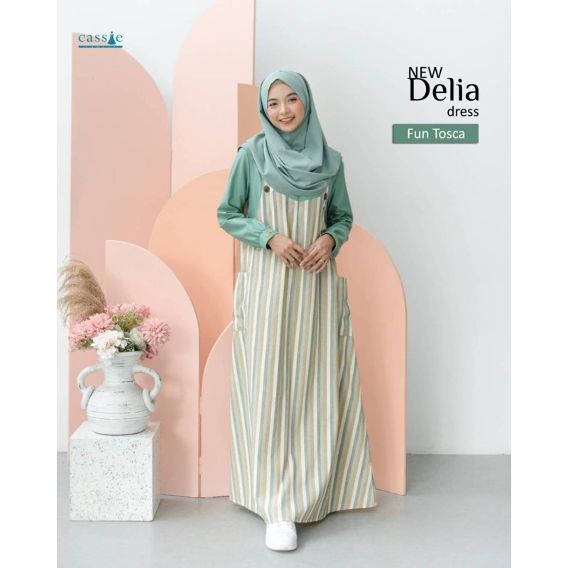 Jual NEW DELIA DRESS ORI BY CASSIE LABELS | Shopee Indonesia
