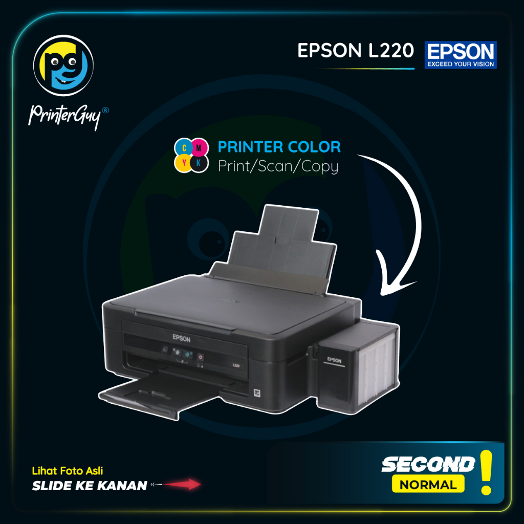 Jual Printer Warna EPSON L220 Print Scan Copy Color | Shopee Indonesia