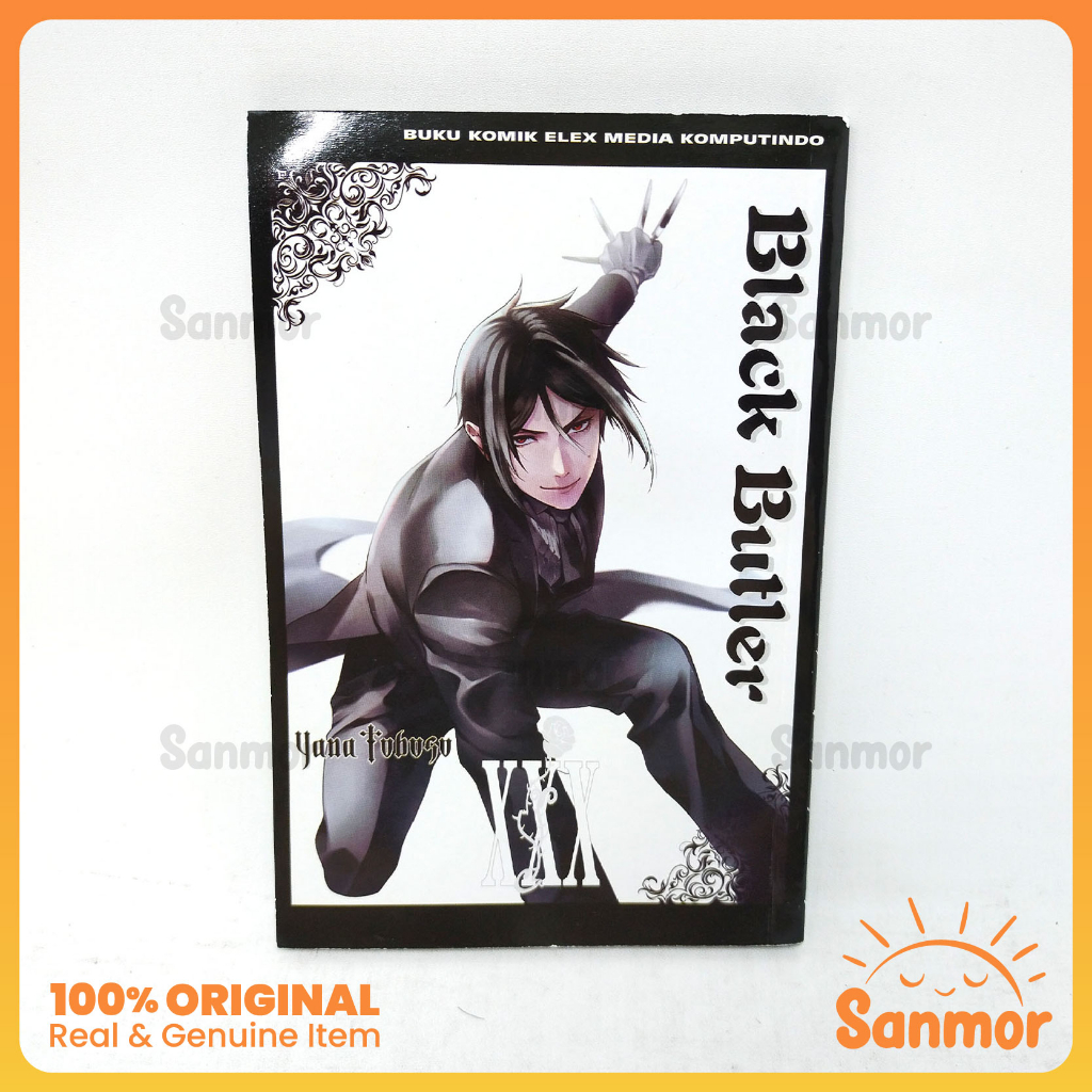 Jual Komik Manga CABUTAN Kuroshitsuji Black Butler Volume 30 Preloved ...
