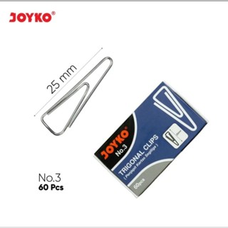 Jual ( 1 pak besar = 10 pak kecil ) Paper Clip Klip Trigonal Segitiga ...