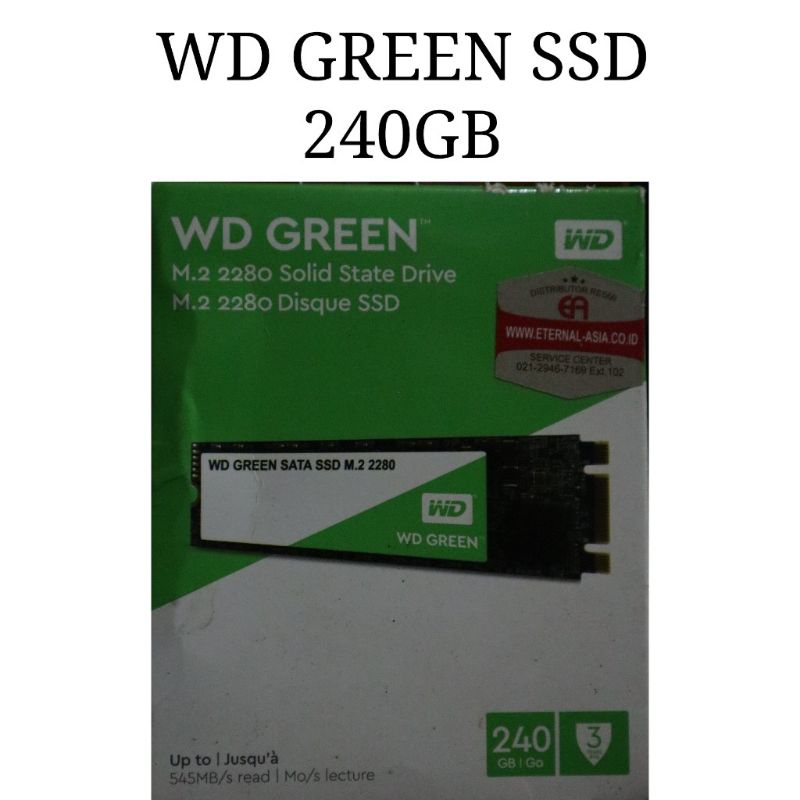Jual WD GREEN SSD 256GB | Shopee Indonesia