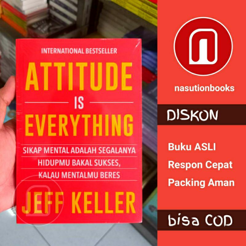 Jual Buku Attitude is Everything Jeff Keller - Rene Book | Shopee Indonesia