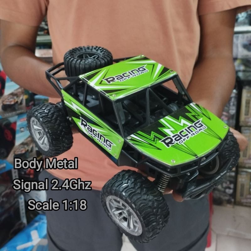 Jual mainan mobil remote control rc jeep robicon freedom scale 1:20 Cas ...