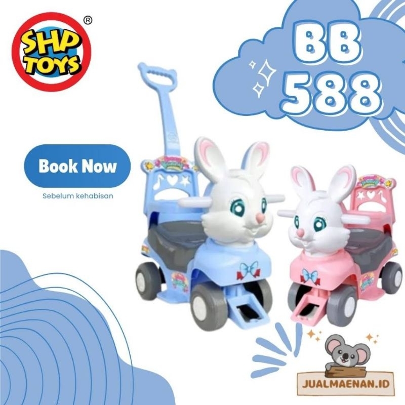 Jual SHP-BB 588 MAINAN ANAK SEPEDA RODA TIGA KELINCI | Shopee Indonesia