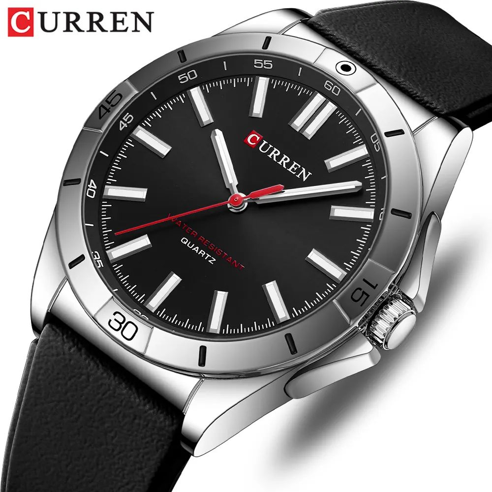 Jual CURREN 8449 Jam Tangan Pria Analog Tali Silicone Luminous Display ...