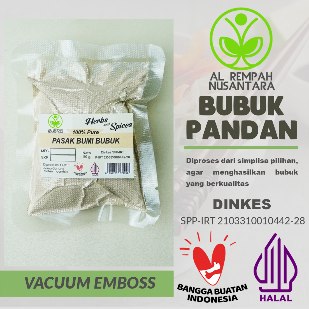Jual Bubuk Pasak Bumi | Tongkat Ali Serbuk 50gr Murni | Shopee Indonesia