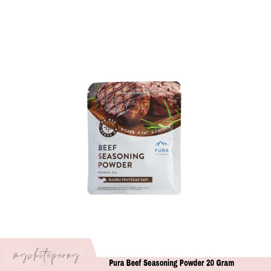 Jual Pura Beef Seasoning Powder 20 Gram | Shopee Indonesia