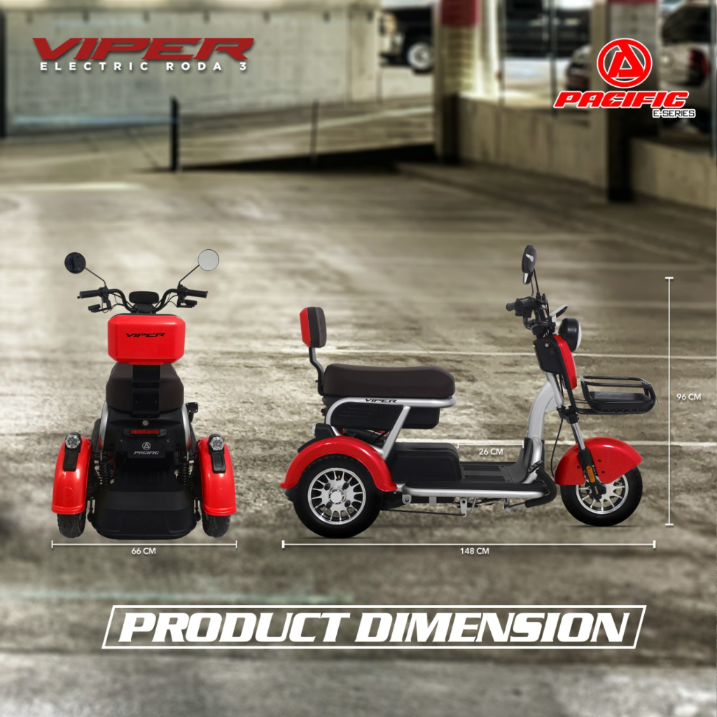Jual Motor Listrik VIPER By Pasific Roda 3 motor listrik roda 3 , motor ...