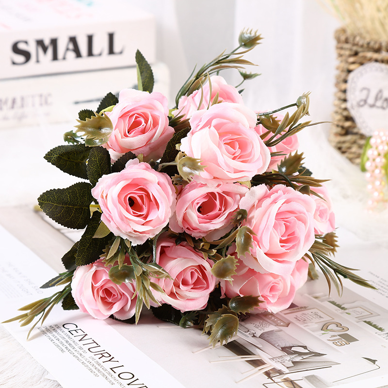 Jual Bunga buket bunga dekorasi bunga Mawar Duri Persian BG134 | Shopee ...