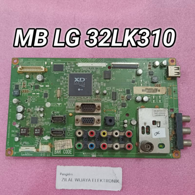 Jual LG 32LK310 - MB - MAINBOARD - MOTHERBOARD - BOARD - MOBO - MESIN ...