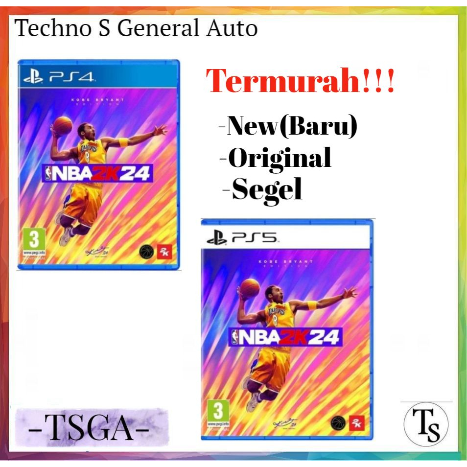 Jual PS 4 PS 5 Nba2k24 Kobe Bryant Edition / PS4 NBA 2K24 / PS5 NBA 2K24 | Shopee Indonesia