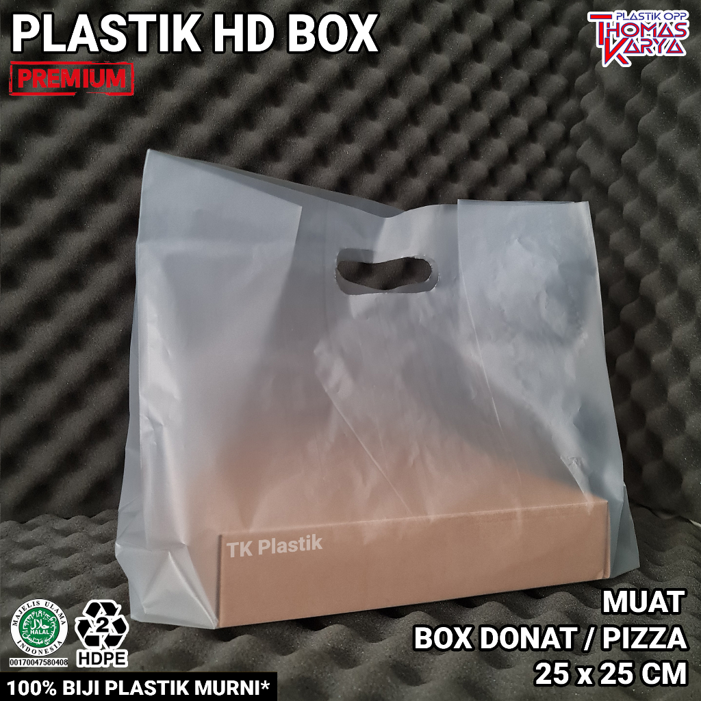 Jual Plastik Bolu Susu Motif THANK YOU isi 50 Paper Bag Box Brownies ...