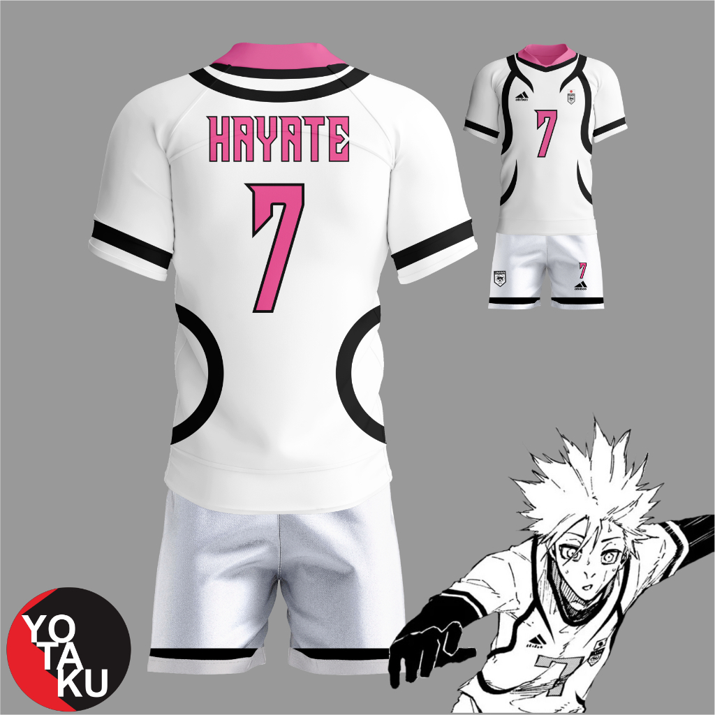Jual Jersey Anime Cosplay Blue Lock U20 Haru Hayate Full Set | Shopee ...