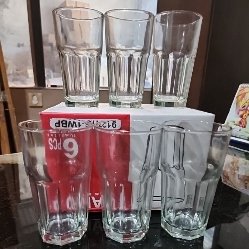 Jual Cairo Tumblers 6 pcs / gelas bening / gelas expresso latte / drink ...