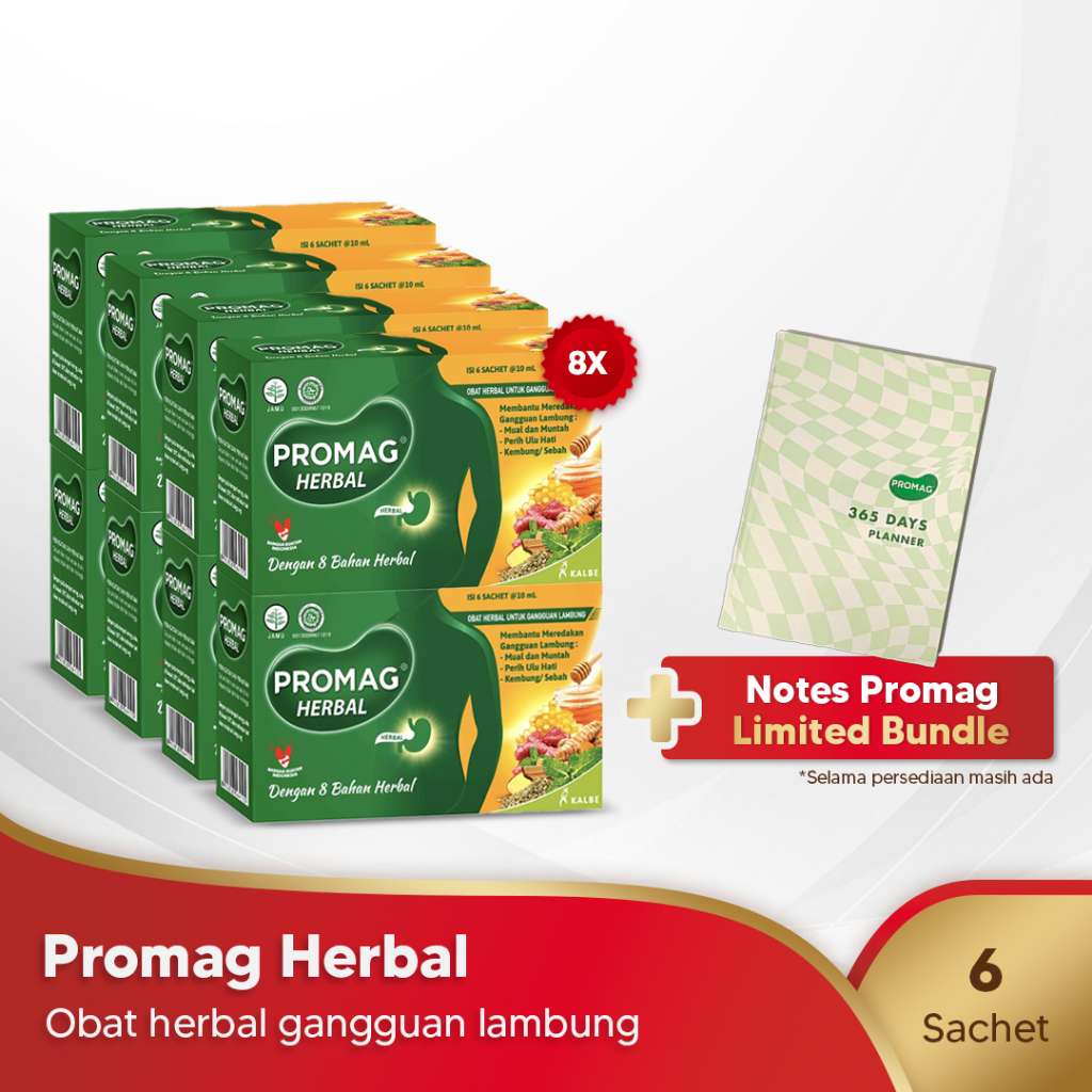 Jual Promag Herbal 15 Ml - 8x Free Notes Promag Formal | Shopee Indonesia