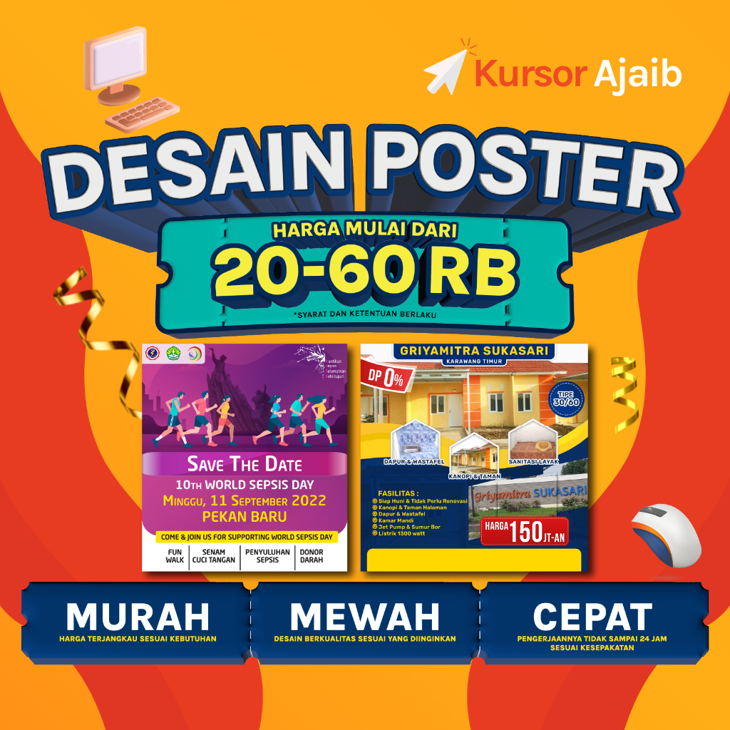 Jual Desain Poster | Design Leaflet | Brosur | Pamflet | Kartu Nama ...