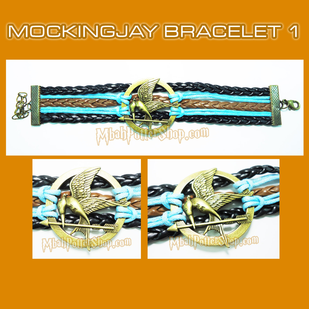Jual Mockingjay Bracelet 1, Gelang Burung The Hunger Games Katniss ...