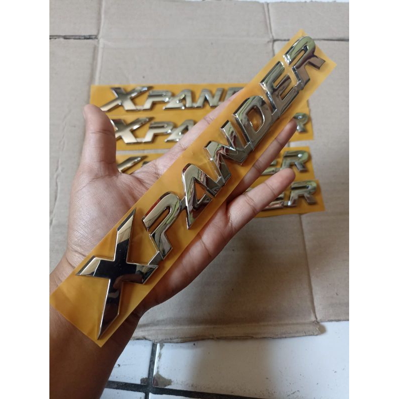 Jual EMBLEM XPANDER ORIGINAL MITSUBISHI XPANDER LOGO MERE TULISAN ...