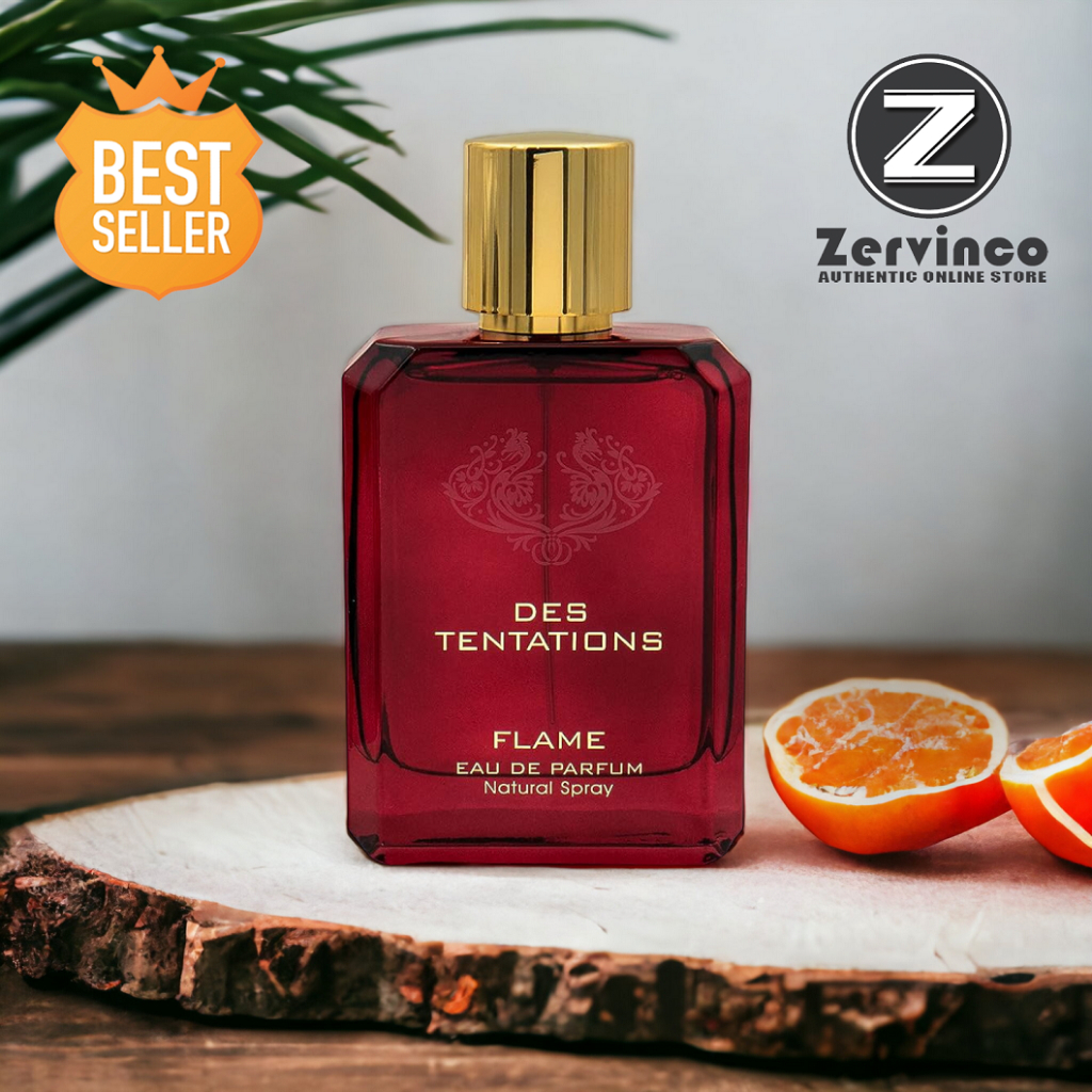 Jual Fragrance World Des Tentations Flame For Men EDP 100ml | Shopee ...