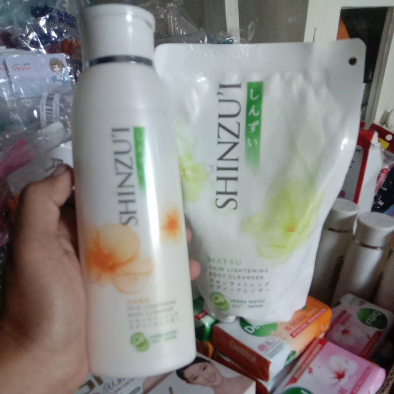 Jual Sabun Cair Shinzui Botol 225ml dan Refill 400ml | Shopee Indonesia