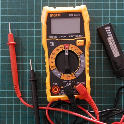 Jual Digital Multimeter Multitester Multi Tester Avometer INGCO DM2002 ...