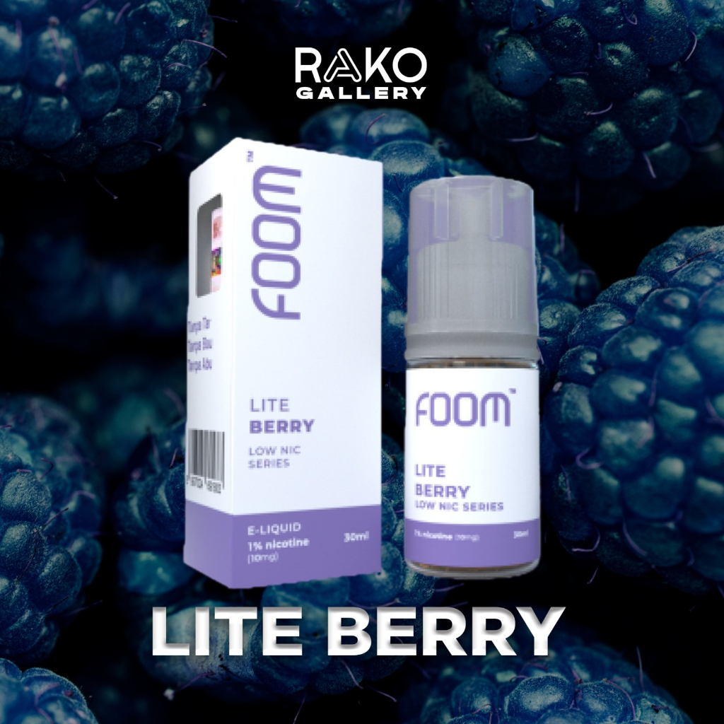 Jual Foom Liquid 30ml Lite Berry | Shopee Indonesia