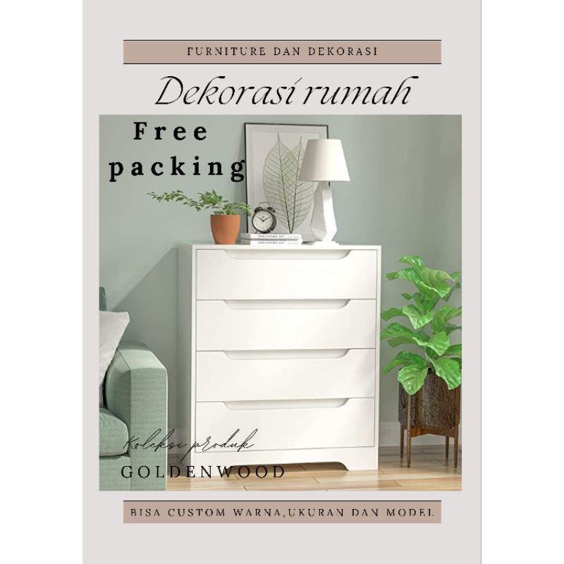 Jual Drawer modern minimalis 15 | Shopee Indonesia