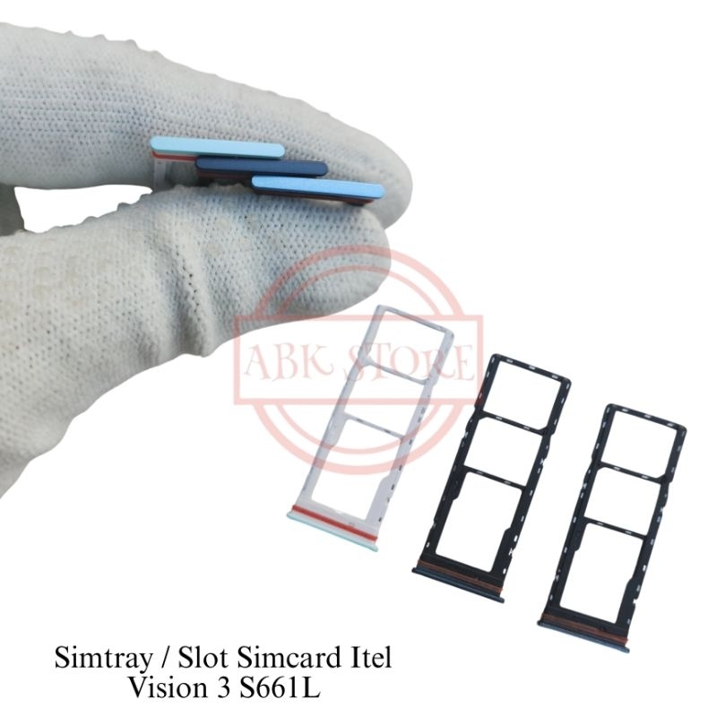 Jual SIMTRAY SIMLOCK SLOT SIM ITEL VISION 3 S661L TEMPAT KARTU SIMCARD ...
