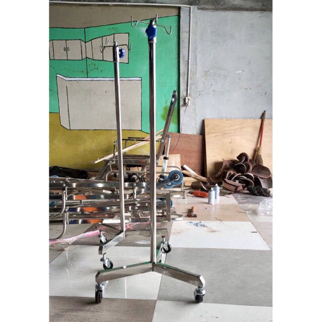 Jual Tiang Infus Infusion Stand 3 Kaki | Shopee Indonesia