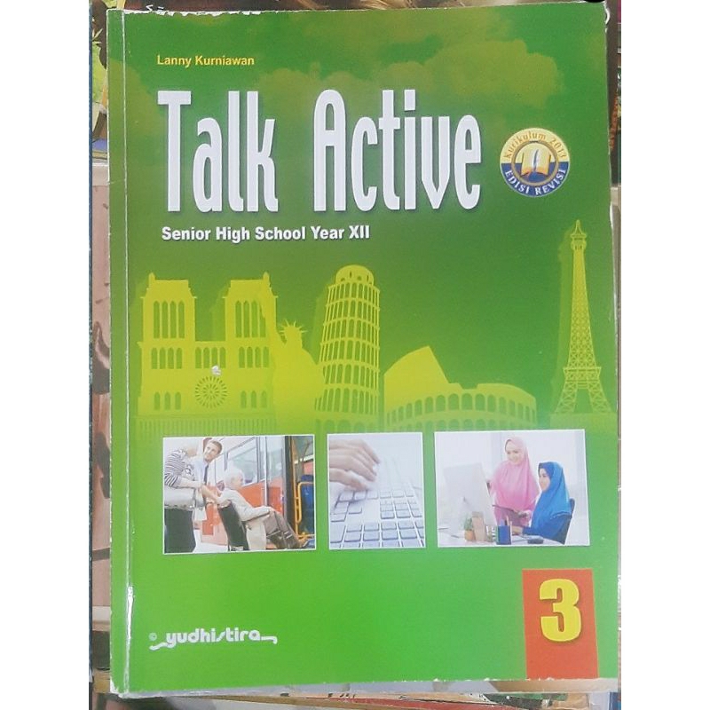 Jual BUKU TALK ACTIVE Kelas 3 SMA YUDISTIRA EDISI REVISI K 2013 | Shopee Indonesia