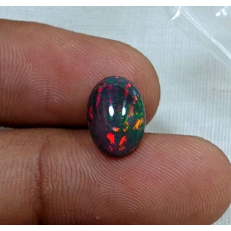 Jual BATU KALIMAYA BLACK OPAL TOP JARONG ASLI NATURAL | Shopee Indonesia