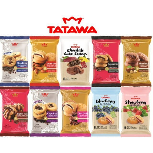 Jual Jajan Snack Import Ecer Tatawa Cookies Snack Malaysia PER PCS ...