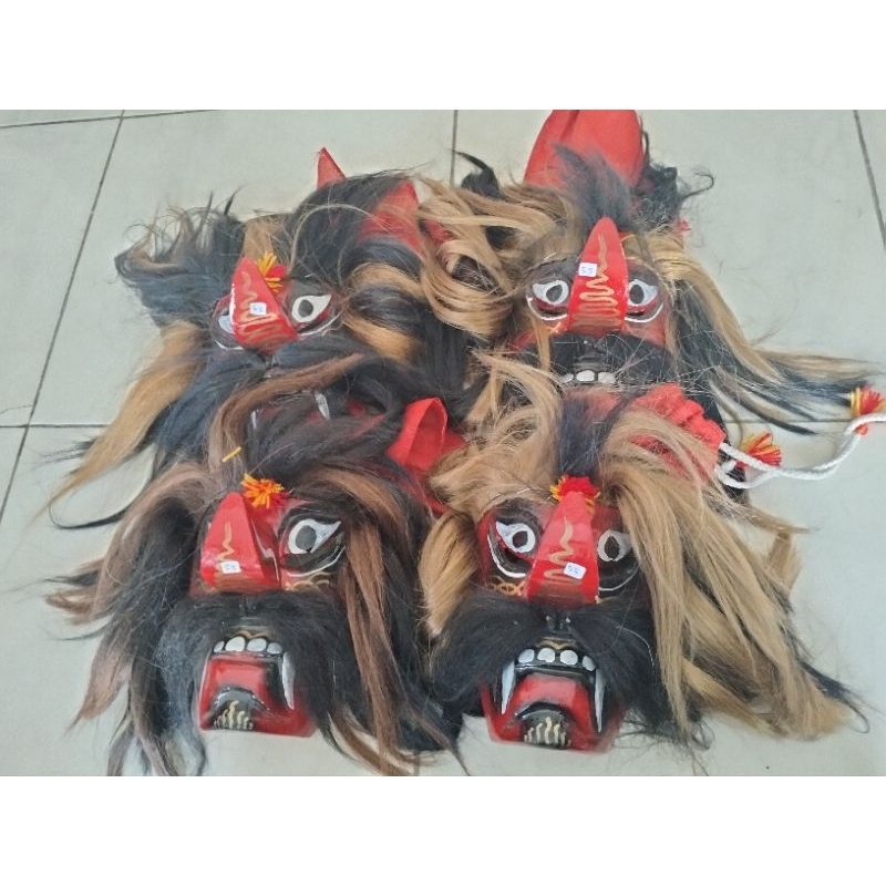 Jual topeng bujang ganong super|| topeng ganongan reog Ponorogo ...
