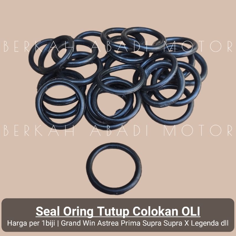 Jual Karet Oring Seal Tutup OLI Grand Prima Supra Legenda | Oreng Sil murah Colokan Oil Bebek ...