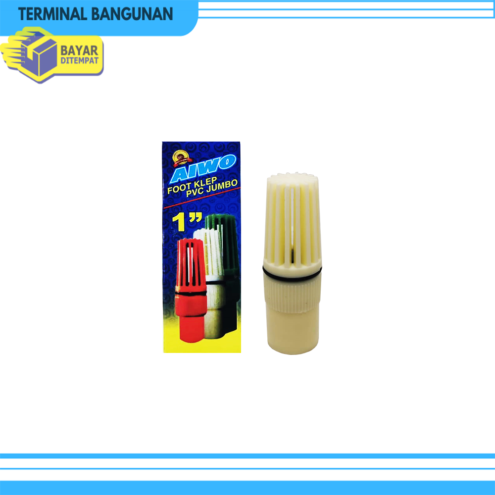 Jual Foot Klep Aiwo Pvc Jumbo Klep Sumur Tusen Klep Saringan Air ...