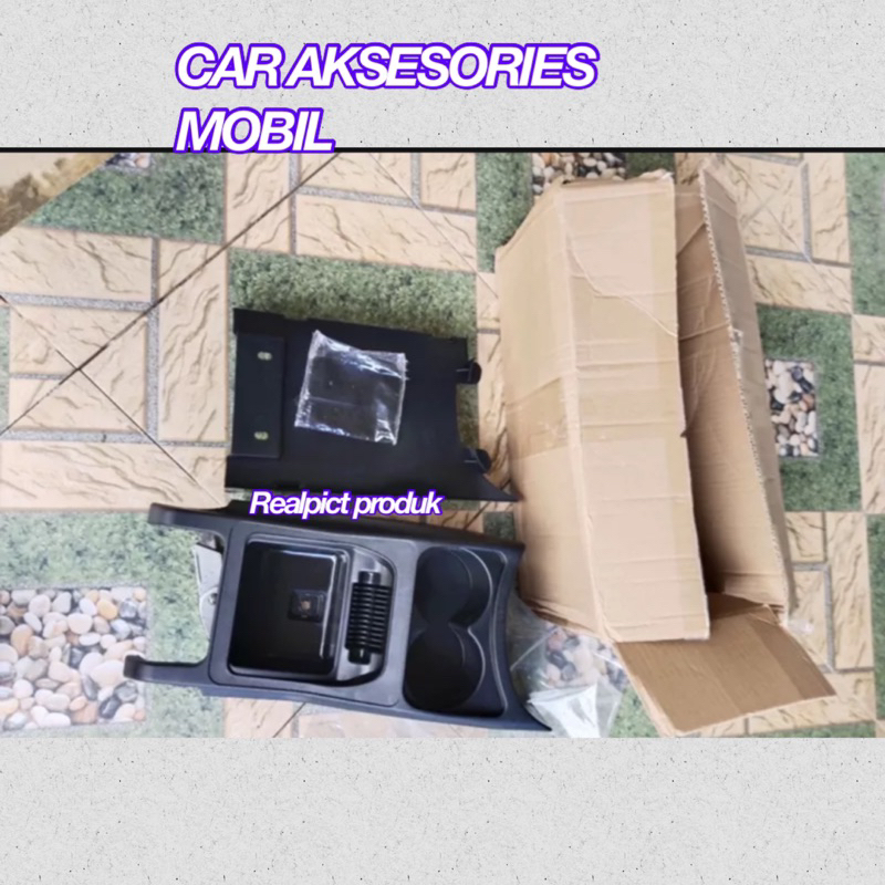 Jual CONSOLE BOX MOBIL CALYA SIGRA MODEL BESAR 2016 - 2022 2023 HITAM ...