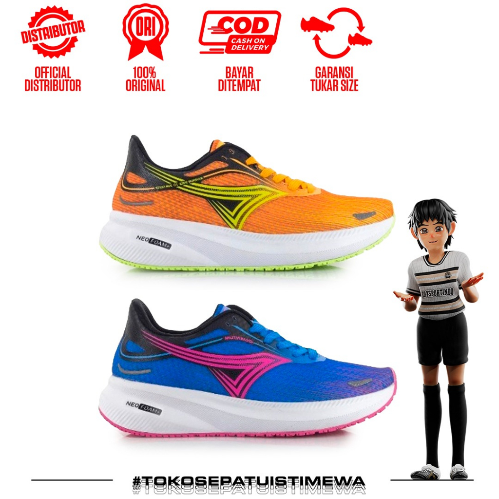 Jual SEPATU RUNNING ARDILES INFINITY QUANTUM 2 WARNA | Shopee Indonesia