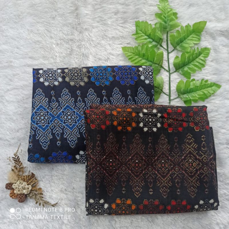 Jual [ COD ] Bahan Batik Halus Printing Motif Songket - songket di ...