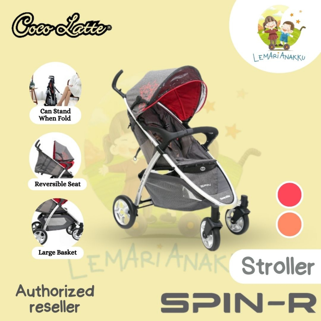 Jual Stroller Kereta Dorong Bayi Cocolatte Spin R CL 909 | Shopee Indonesia