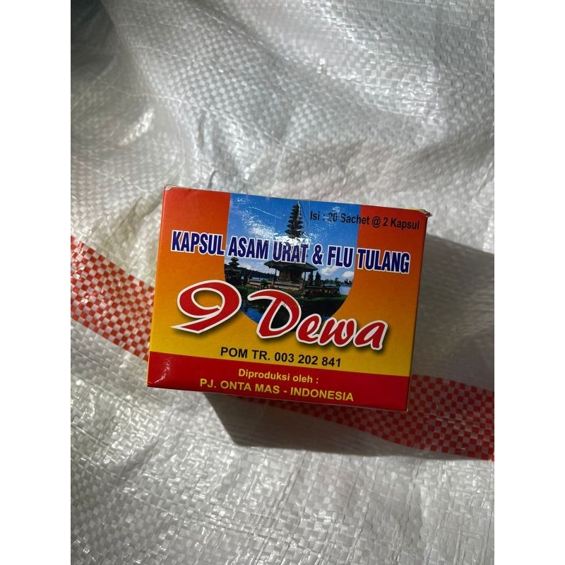 Jual 9 DEWA (KOTAK) ORIGINAL KAPSUL (ASAM URAT) | Shopee Indonesia