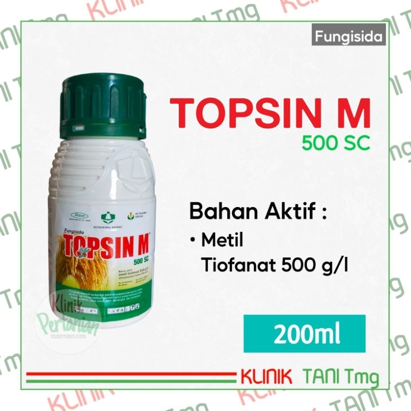 Jual TOPSIN M 500SC CAIR - 200ml | FUNGISIDA SISTEMIK BERBAHAN AKTIF ...