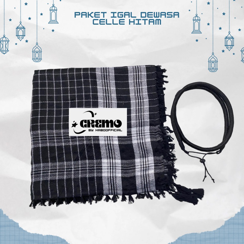 Jual IGAL DEWASA / IGAL ANAK / PAKET IGAL DEWASA / IGAL / IKAT KEPALA ...