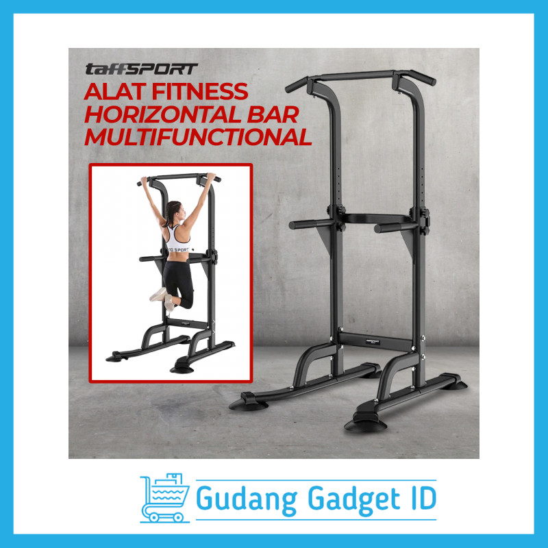 Jual Alat Fitness Pull Up Bar Station Chin Up Push Up Pullup Gym ...
