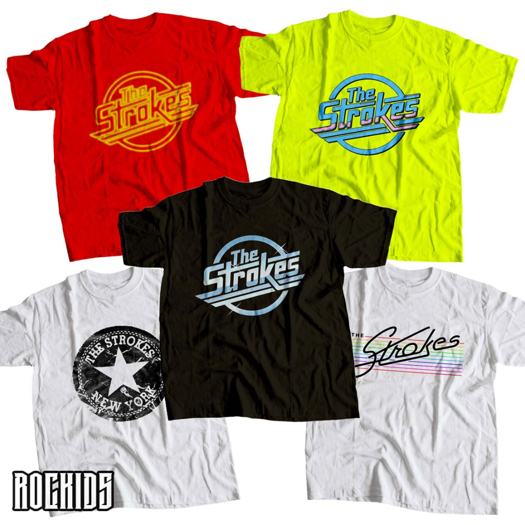 Jual rockids - the strokes - tshirt the strokes - the strokes tees ...