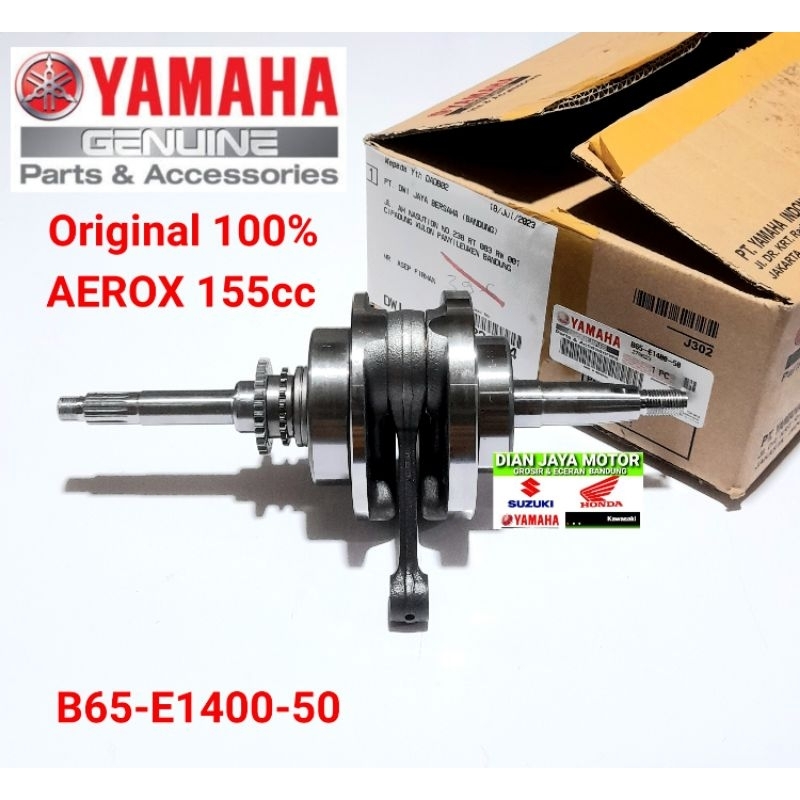 Jual Krek kruk as Kreg As B65 Yamaha AEROX 155 cc Original Yamaha Genuine Parts B65-E1400-50 ...